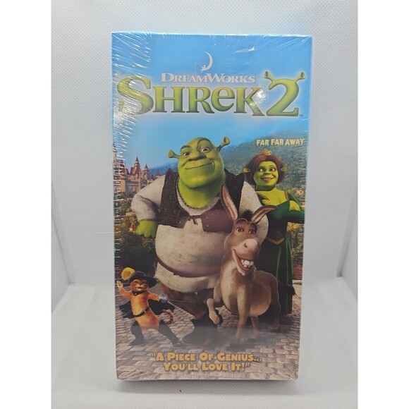 Media | Shrek 2 Vhs 204 Mike Myers Eddie Murphy Cameron Diaz John Cleese | Poshmark